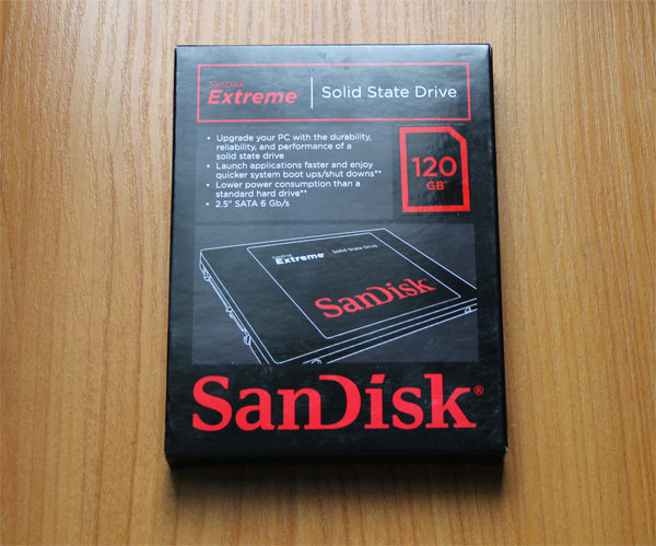 SSD-диск SanDisk Extreme 120 Гб